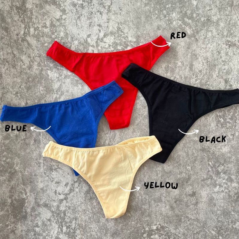 Basic G-string (3pcs = 60,000) | Shopee Singapore