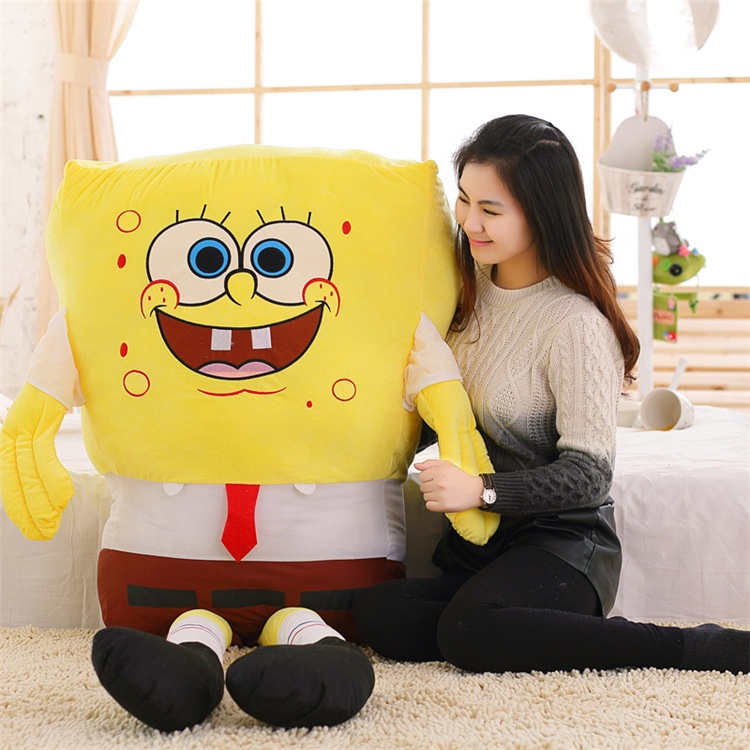 SpongeBob Cotton baby doll cartoon plush toy large doll children's gift ...