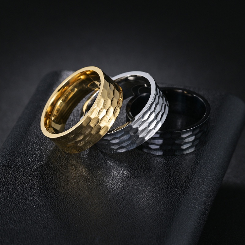 Brand new 8mm stripe of beating ring,simple style men and women ...