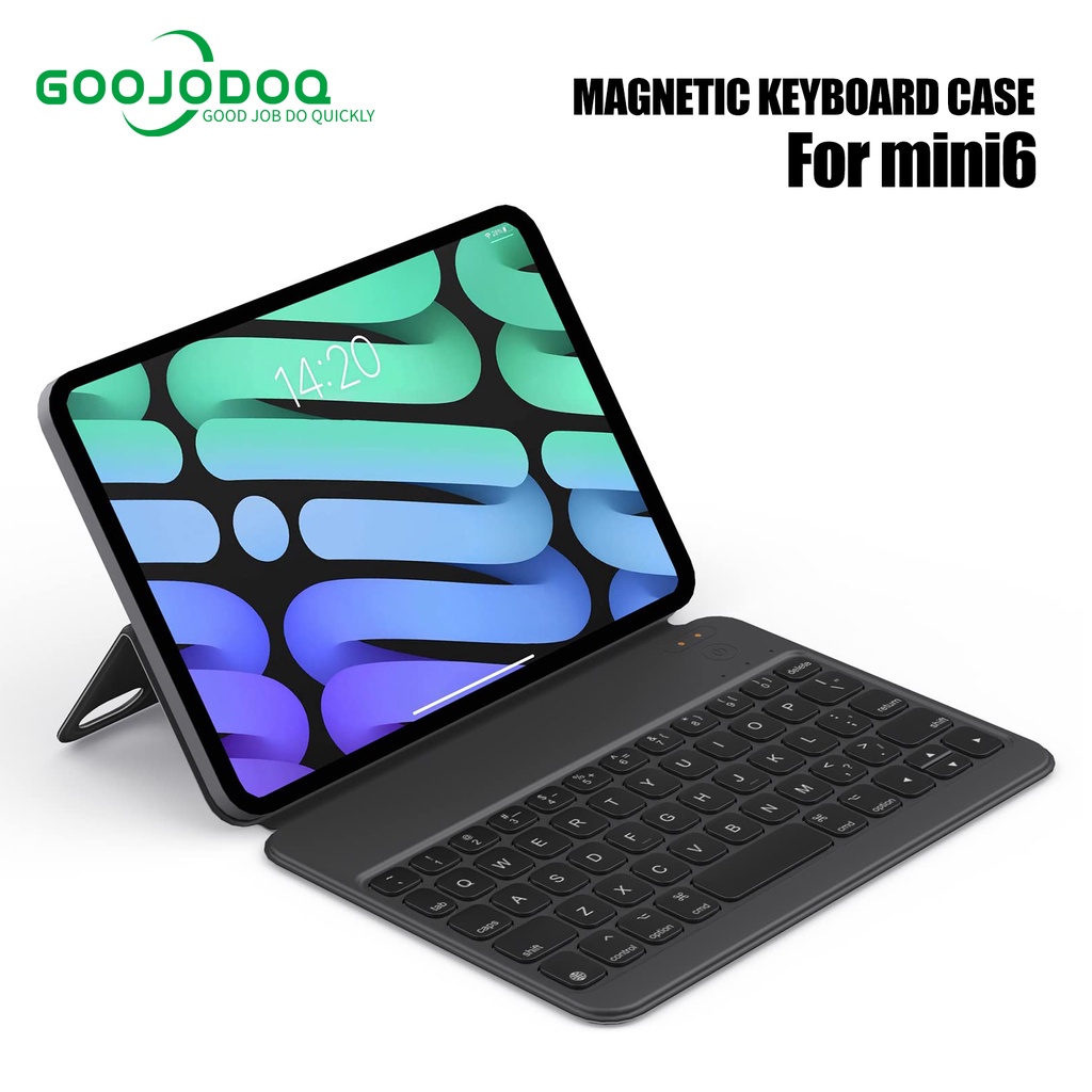 GOOJODOQ Magic Keyboard For iPad Mini 6 wireless bluetooth keyboard ...
