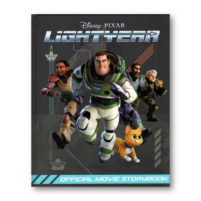 Disney Pixar Buzz Lightyear Official Movie Hardcover Storybook For Kids ...