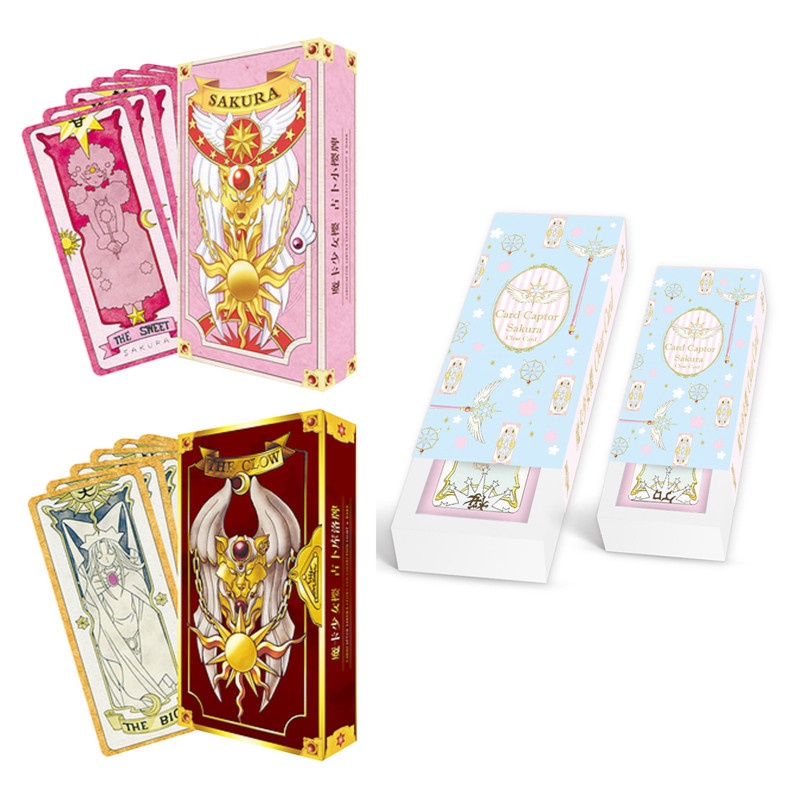 Clow Cardcaptor Sakura Card Captor Pink, Brown, Blue version | Shopee ...