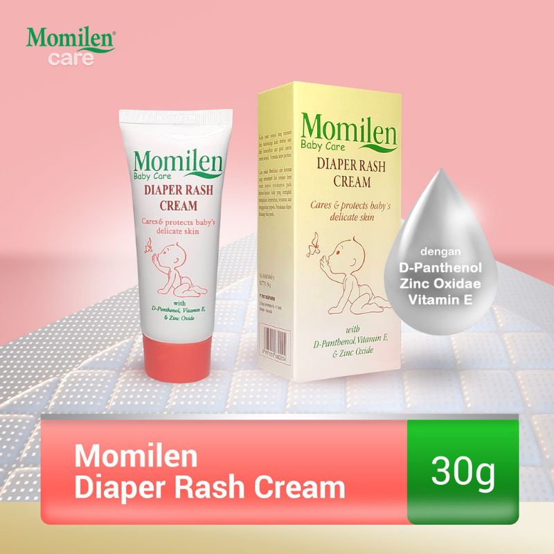 Momilen DIAPER Rash Cream 30gr/DIAPER Rash/Baby Skin Irritation/Baby ...