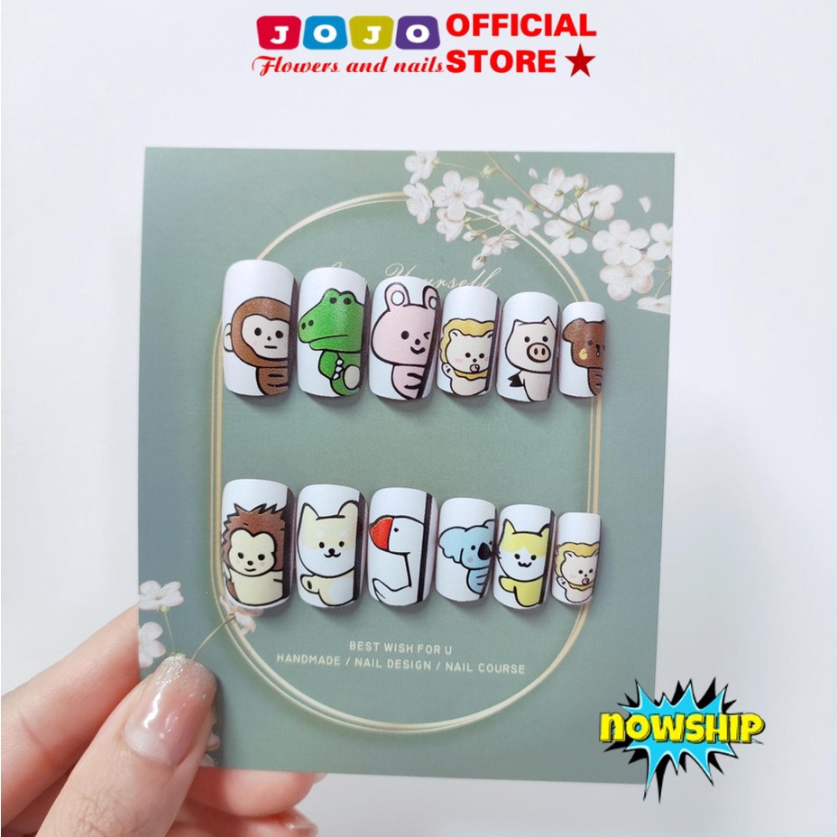 Set of 24 Pieceg fake arms, ladder Pieceg, pictures of cute animal ...
