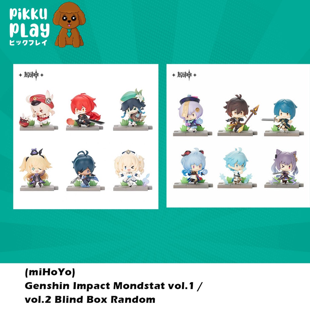 (miHoYo) Genshin Impact Mondstat vol.1 / vol.2 Blind Box Random ...