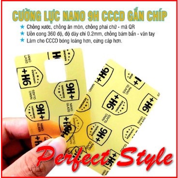 Set of 10 Citizen Identification Card Protection Stickers - CCCD, no ...