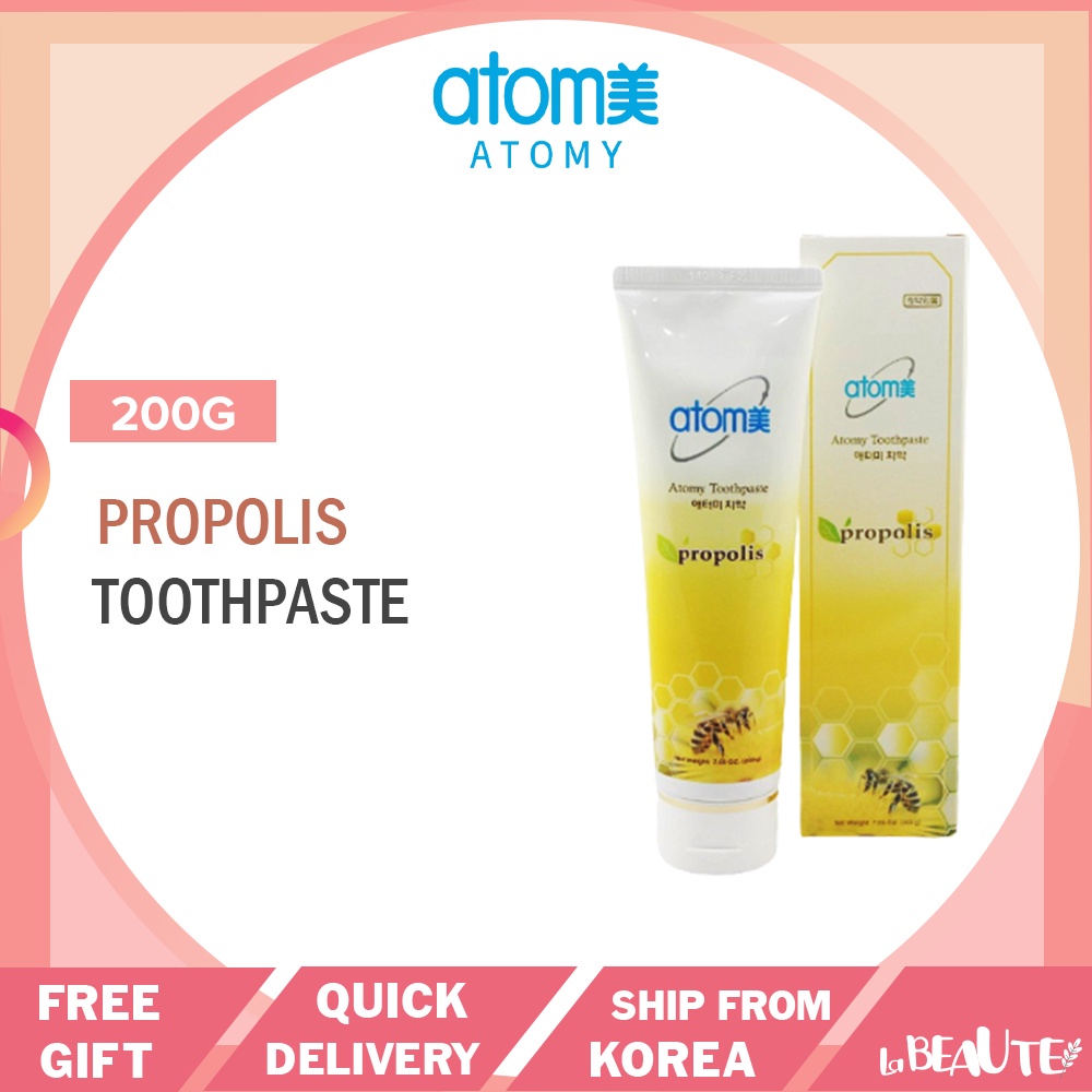 [Atomy] Propolis Toothpaste 200g(1ea / 2ea / 5ea)- Ready stock | Shopee ...