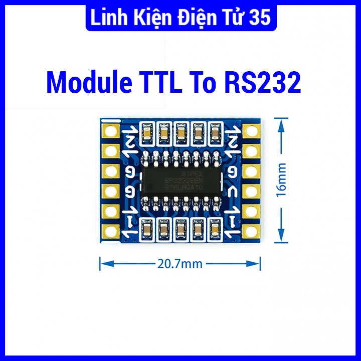 TTL to RS232 conversion module (V1/V2) - signal level conversion module ...