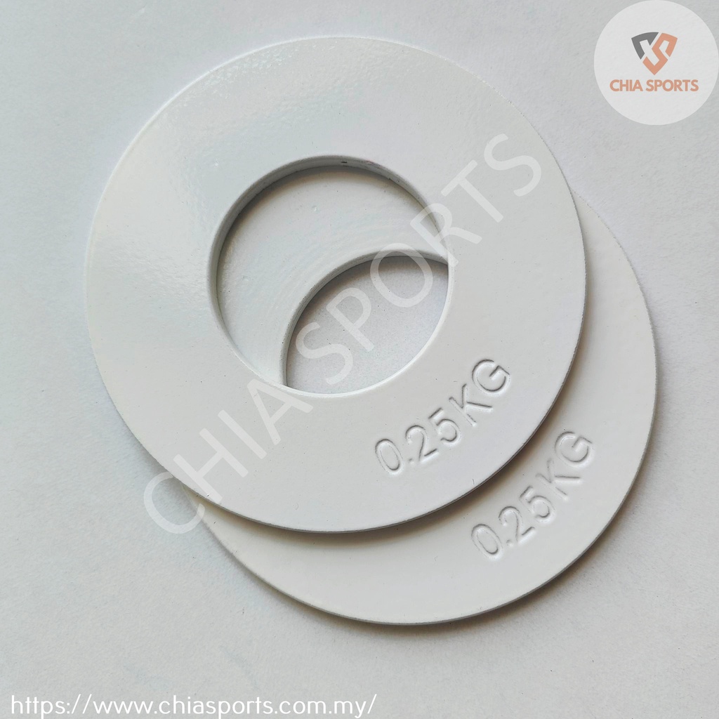Olympic Fractional Plate 0.25kg Per Piece Micro change Plates Disc ...