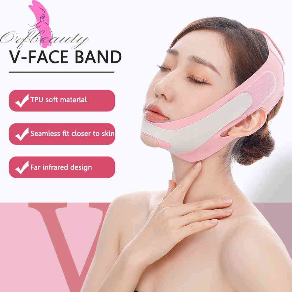 Slimming Facial V-Face Band Far Infrared Cheek Lifting Face Sculpting ...