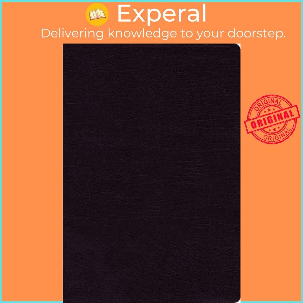 NASB, Thinline Bible, Large Print, Bonded Leather, Black, Red Letter ...
