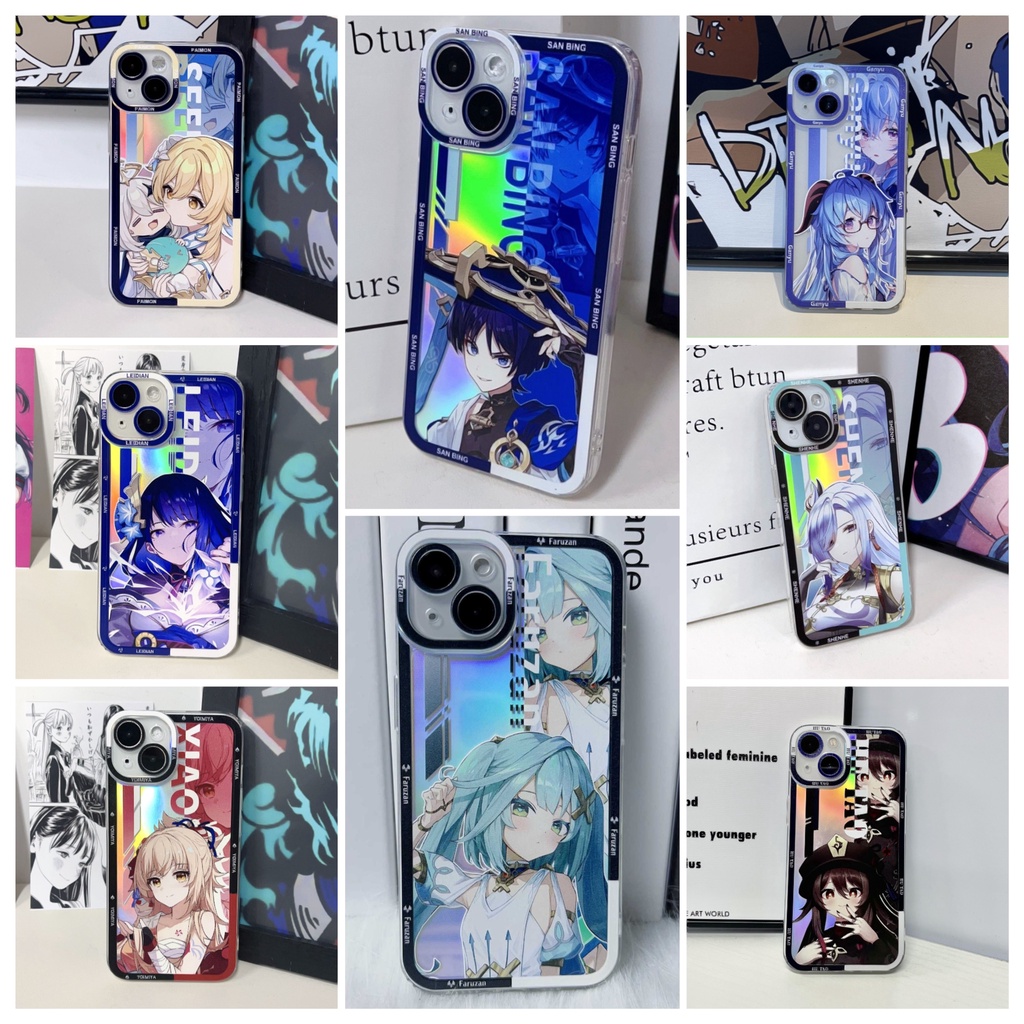 Wanderer phone case Genshin Impact Transparent Faruzan new Kamisato ...