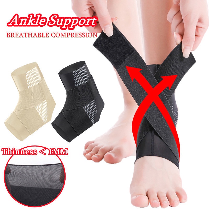 1PCS Pressurized Bandage Ankle Support Ankle Brace Protector Foot Strap ...