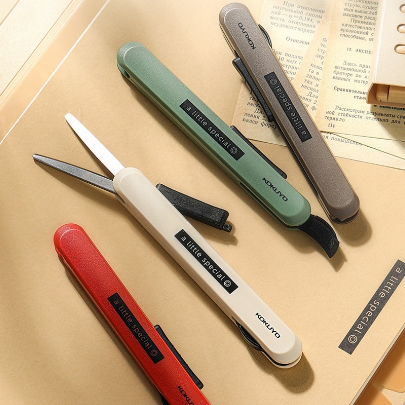 Penlab Kokuyo A Little Special Foldable Scissor Resin Opener Safe ...
