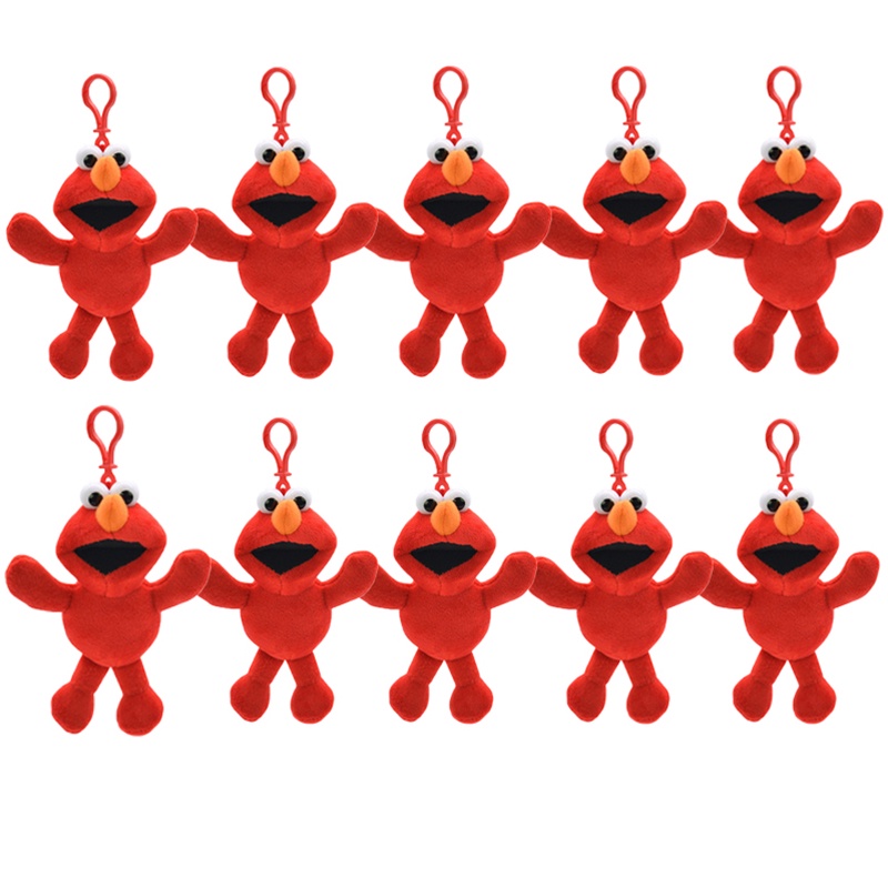 Elmo Sesame Street Plush Doll Cute And Soft Collectible Toy For Kids ...