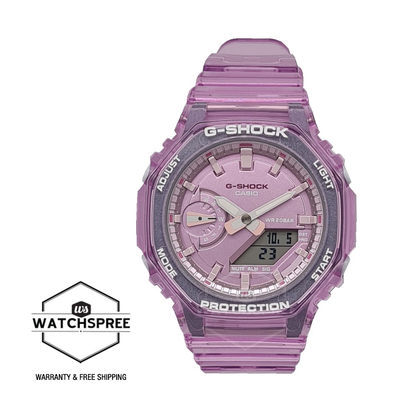 Casio G-Shock for Ladies' Metallic Translucent Design Series Carbon ...
