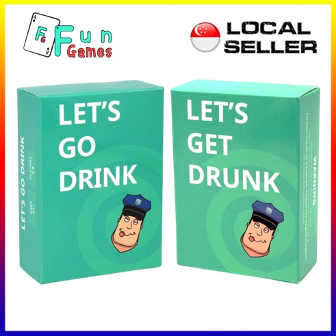 [SG STOCK] Let's Go Drink - Perfect Partying and Drinking Card Games ...