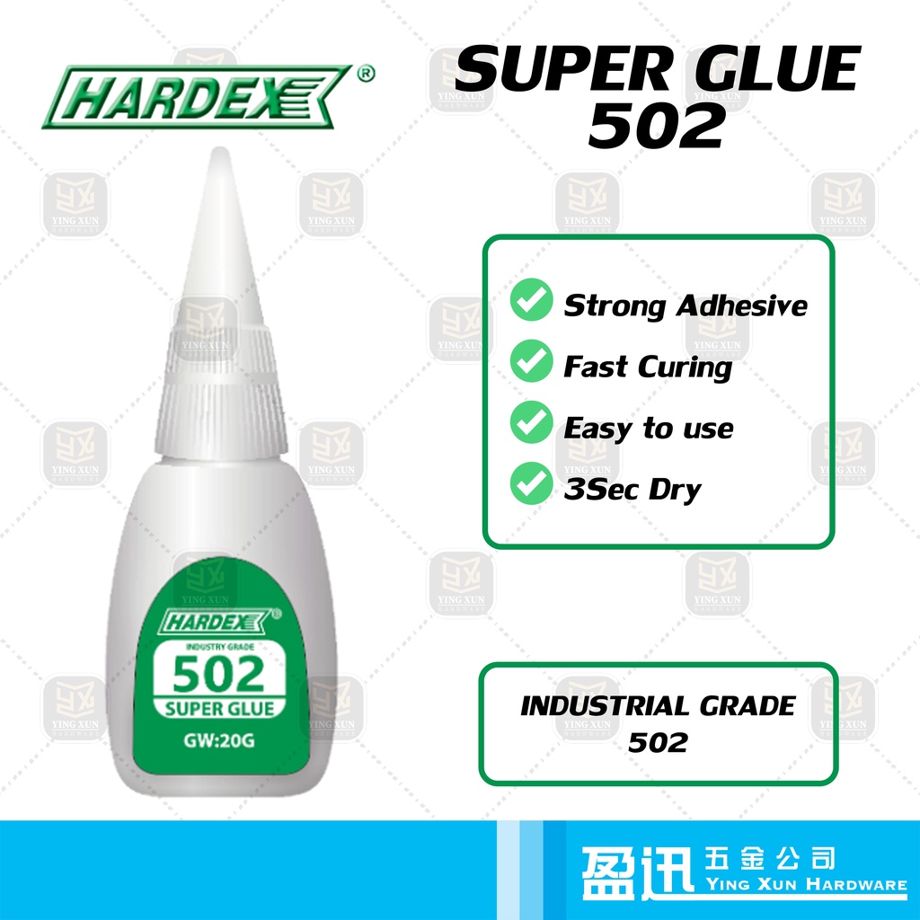 Hardex Industrial Grade Heavy Duty Strong Super Glue Elephant Industri ...