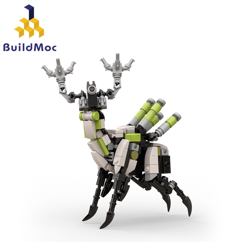 Buildmoc Horizon Zero Dawn game Herbivore monster model MOC Set ...