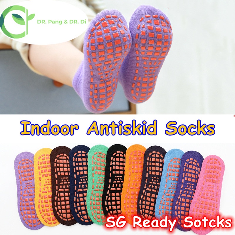 Kids Girl Boy Anti Slip Floor Socks Indoor Antiskid Socks Anti skid ...