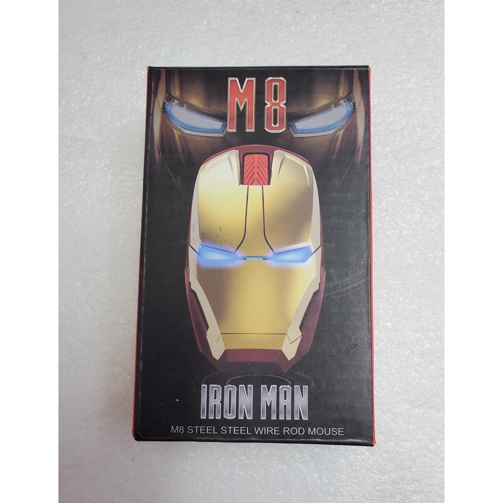 M8 Iron Man 2.4Ghz Wireless Optical Mouse | Shopee Singapore
