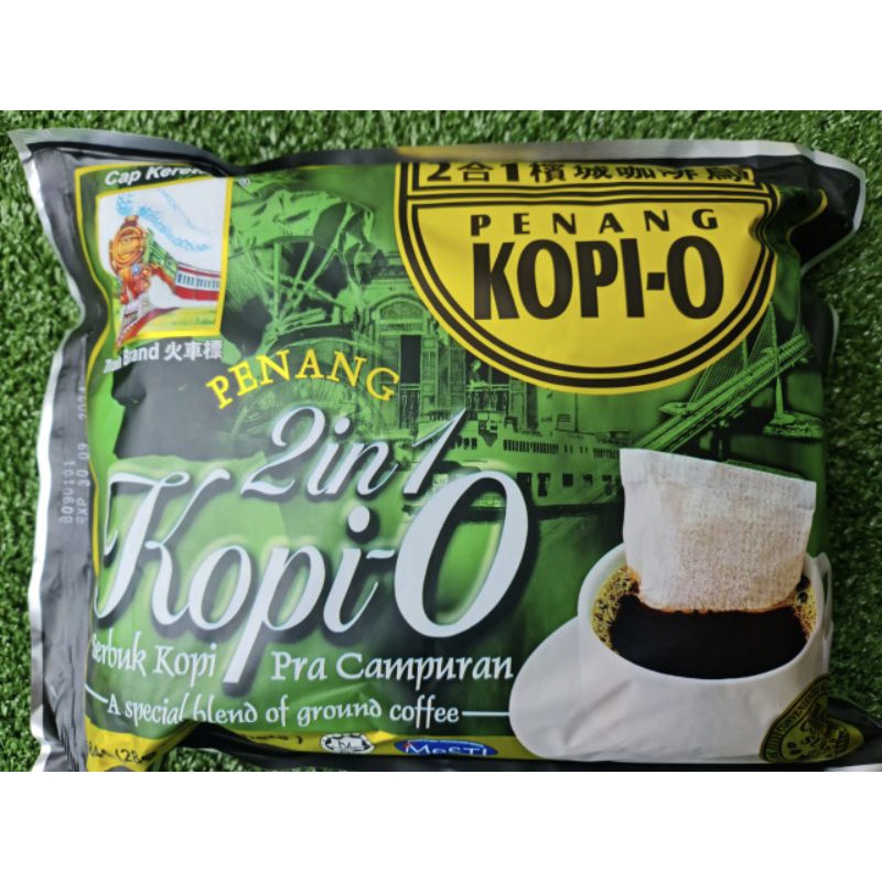 PENANG FOMOUS COFFEE Famous Penang Train Kopi-O (2 in 1 with sugar) (20 ...