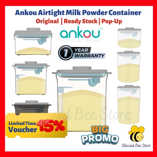 Ankou Airtight Milk Powder Food Storage Container Baby Milk Powder ...