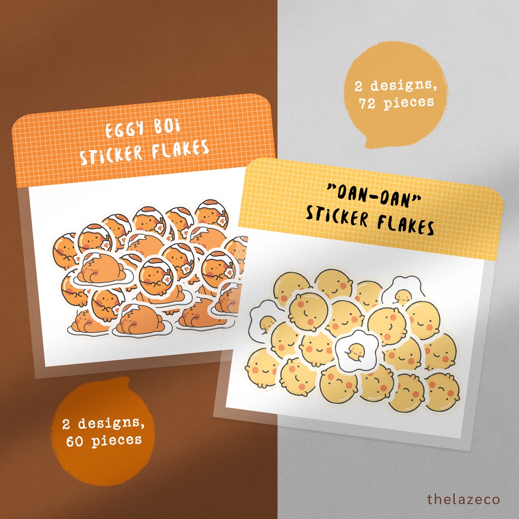 Assorted Design Sticker Flakes (50 pieces / 72 pieces) | Shopee Singapore