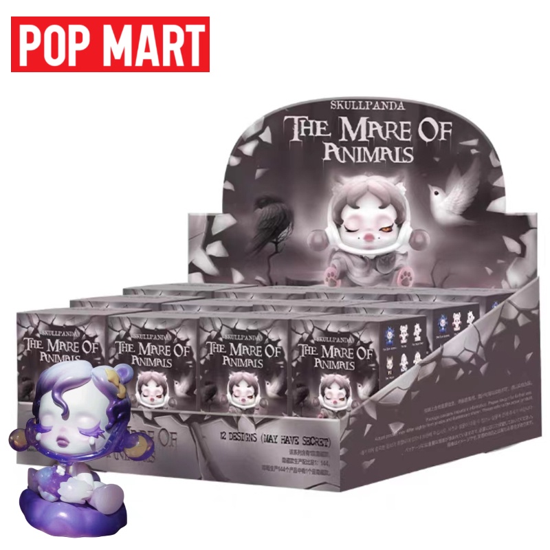 POPMART SKULLPANDA The Mare of Animals Series Full Set Blind Box Toy ...