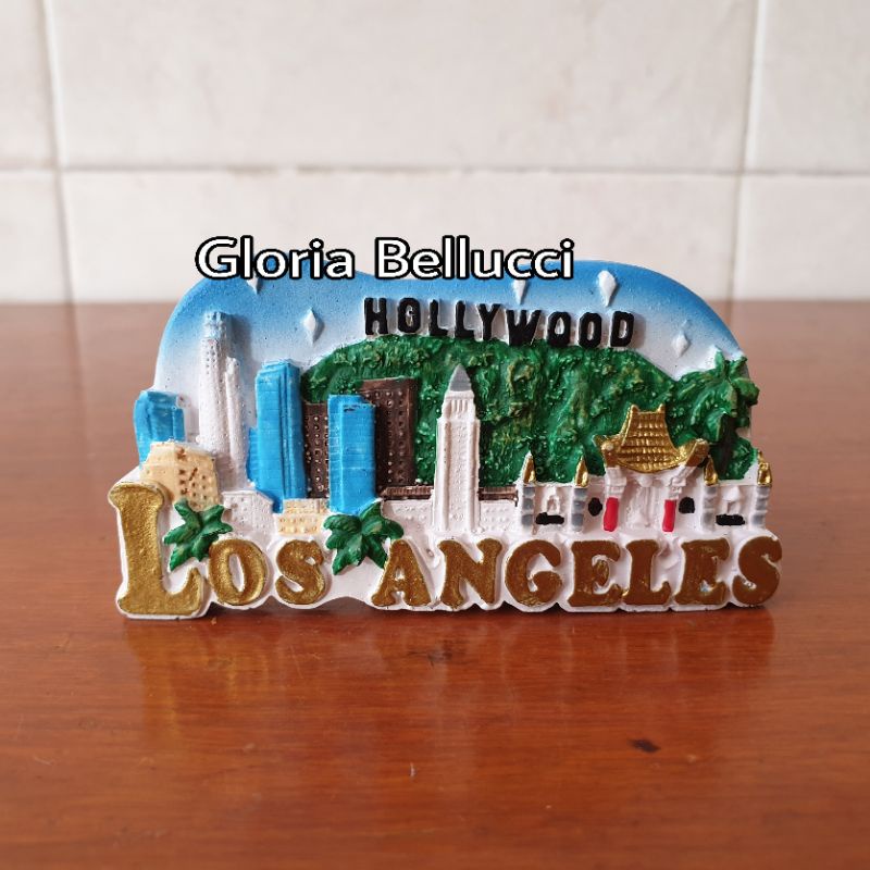 Los angeles souvenir American LA USA hollywood refrigerator magnets ...