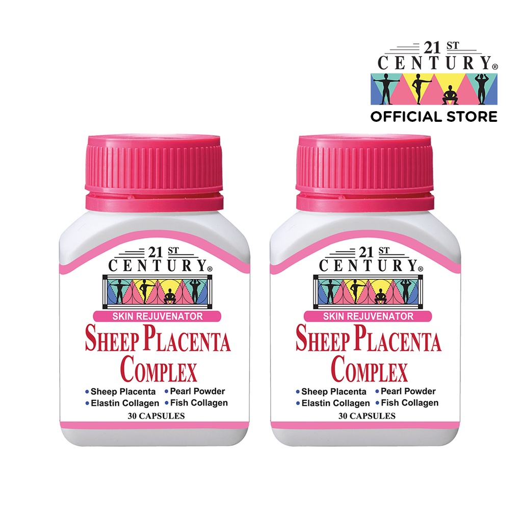 [Bundle of 2] 21st Century Sheep Placenta Complex With Pearl Powder ...