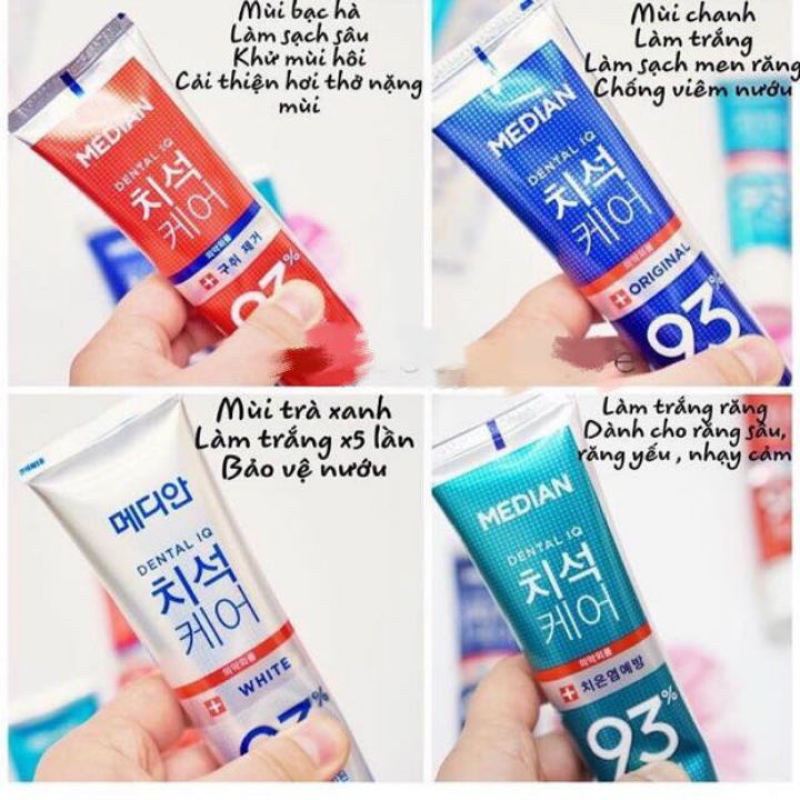 MEDIAN Dental IQ 93% Korean toothpaste 120g | Shopee Singapore