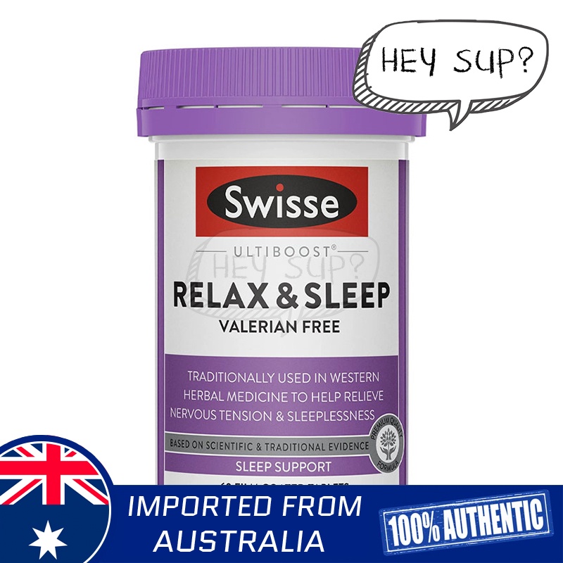 Swisse Ultiboost Relax & Sleep 60 Tablets | Shopee Singapore