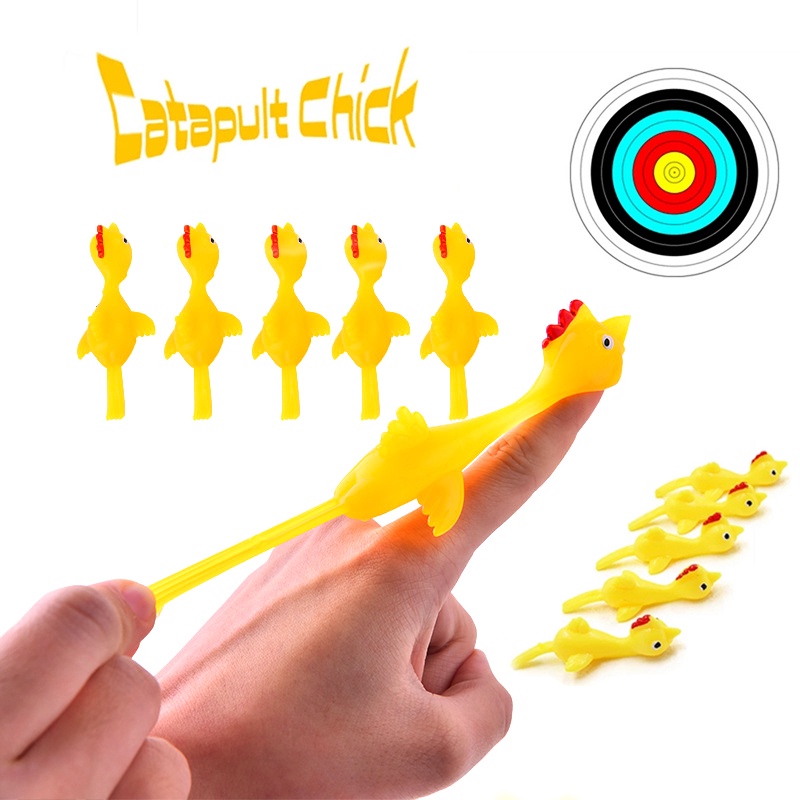 20PCS Catapult Launch Turkey Fun and Tricky Slingshot Chick Practice ...