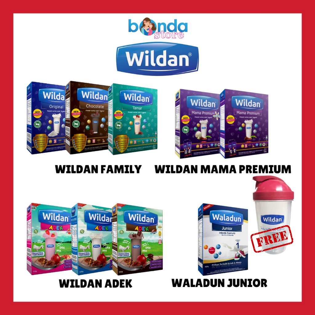 Wildan Mama Premium Goat Milk Wildan Family Wildan ADEK Waladun Junior ...