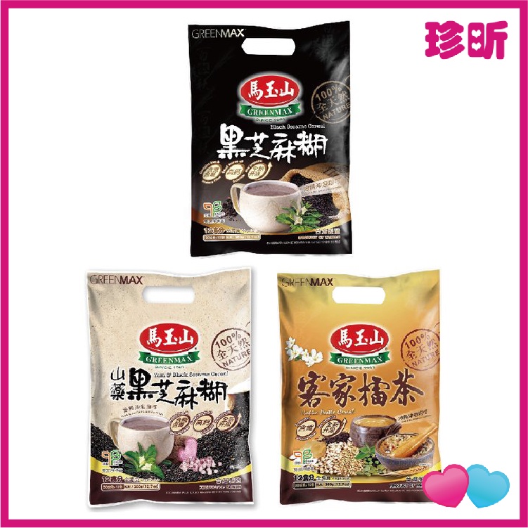 Mayushan Series Brewed Drink 3 Types Black Sesame Paste Yam Hakka Lei ...