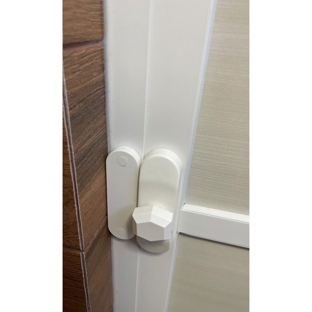 [SG SHOP SELLER] HDB PVC Sliding Toilet Door Lock Left / Right (Off ...