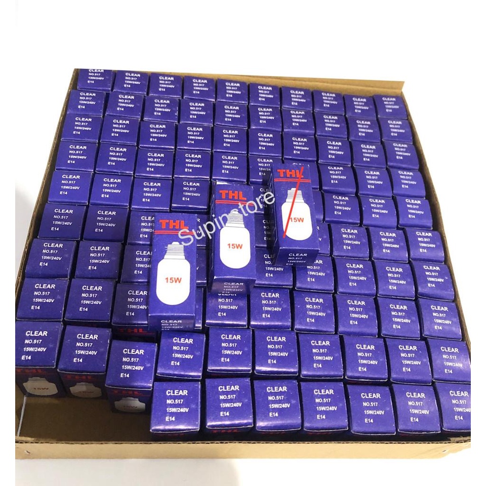 Tubular Salt Lamp Light Bulb / Mentol Lampu Garam E14 15W/240V 盐灯泡 100 ...