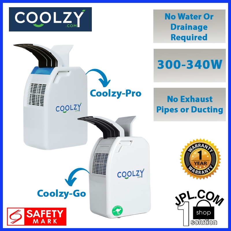 Close Comfort/Coolzy-Go/Coolzy-Pro Personal Portable Ductless Air Con ...