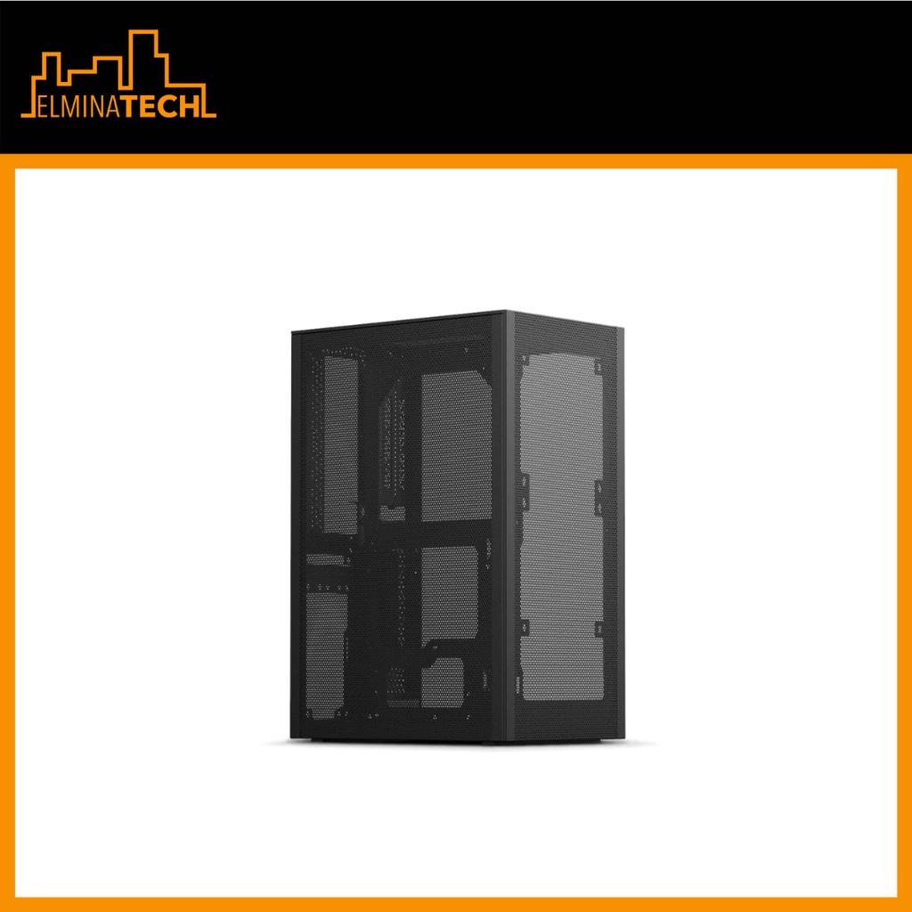 SSUPD Meshlicious Full Mesh ITX Case with PCIe 3.0/4.0 Riser Cable ...