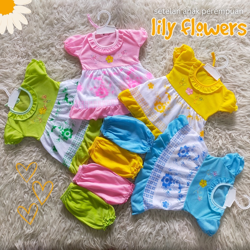 Lily Flower Character Baby Girl Clothes/Cute Baby Girl Suits 6-9 Months ...