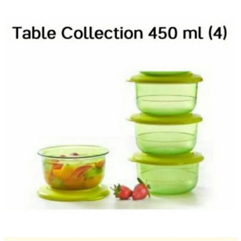 Tupperware table collection set 450ml | Shopee Singapore