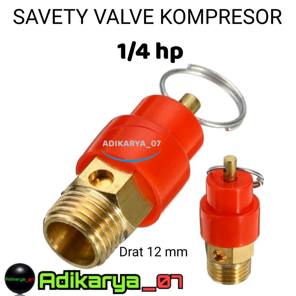 Safety valve compressor air pressure Safety compressor 1/4hp check ...