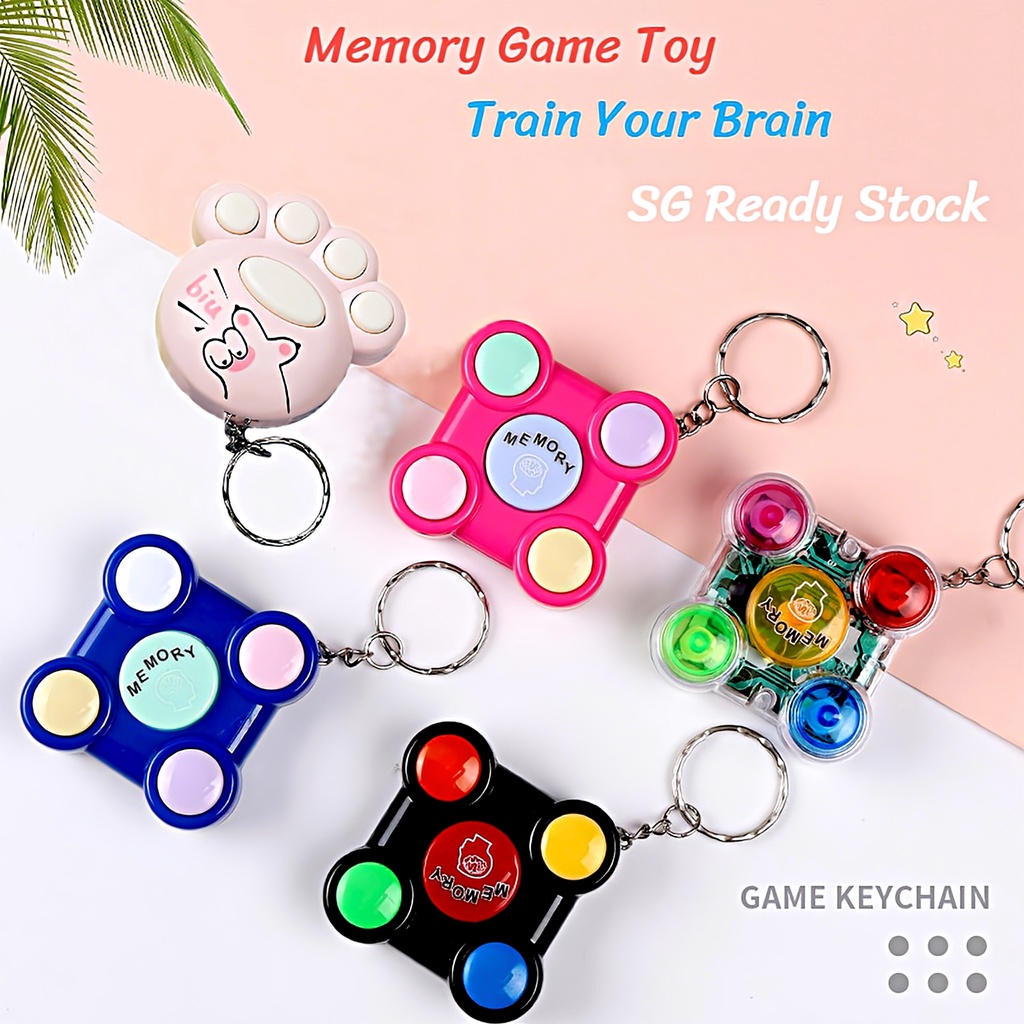 Memory Game Toy (Min. 2 pcs) Brain Training Toy Key Chain for Kids ...