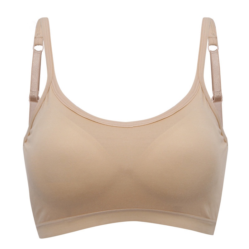 『Ready stock』One-Piece Fixed Cup Underwear With Chest Pad No Steel Ring ...