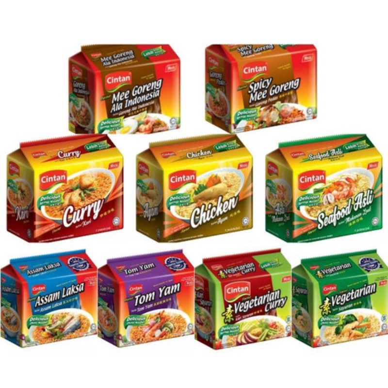 Cintan Curry / Asam Laksa / Mi Goreng ala / Chicken / Tomyam ...