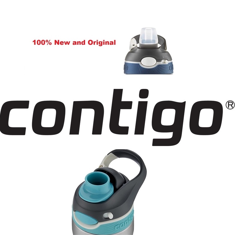[Genuine] Contigo Original Lid Cover Cap Replacement (Ashland Straw and ...