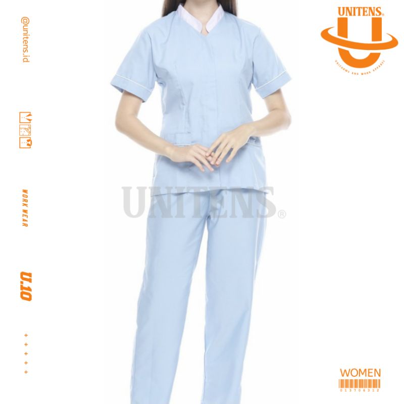 Unitens NC.V1 Uniform Nurse Man Women Handmade Original Made In Bandung ...