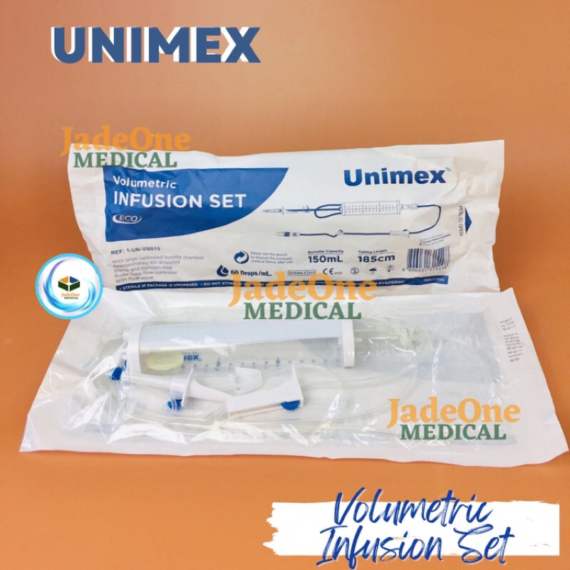 UNIMEX Soluset/Volumetric Infusion Set 60dps (150cc) | Shopee Singapore