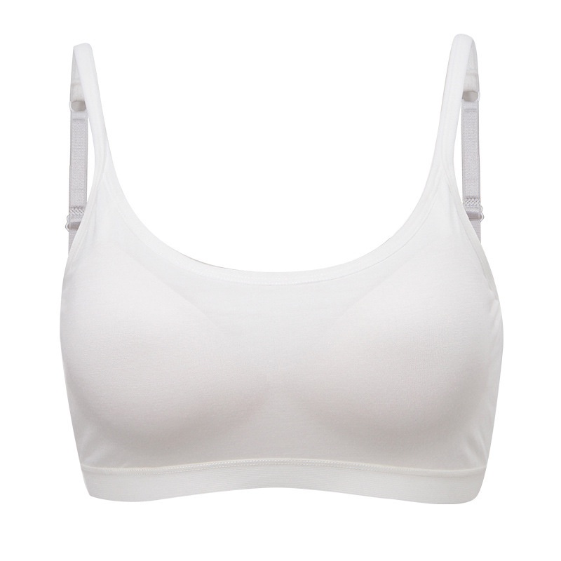 『Ready stock』One-Piece Fixed Cup Underwear With Chest Pad No Steel Ring ...